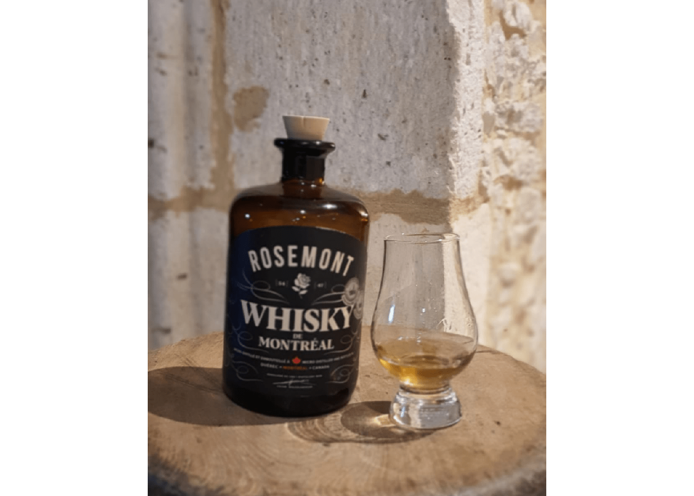 Rosemont spiritueux : vente d'alcool canadien